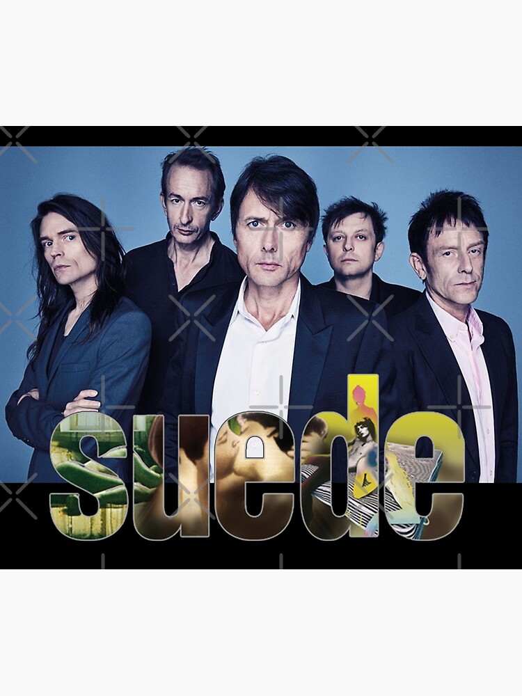 "SUEDE Britpop Fan Art London Band merch" Poster by charmingthreads ...