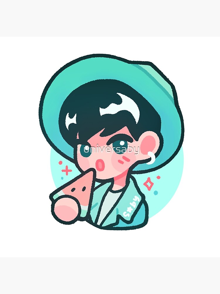 SKZ 』Green Changbin Chibi" Poster for Sale by universaby | Redbubble