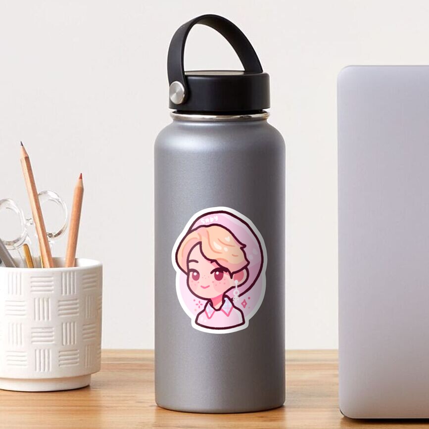 SKZ 』Pink Felix Chibi" Sticker by universaby | Redbubble