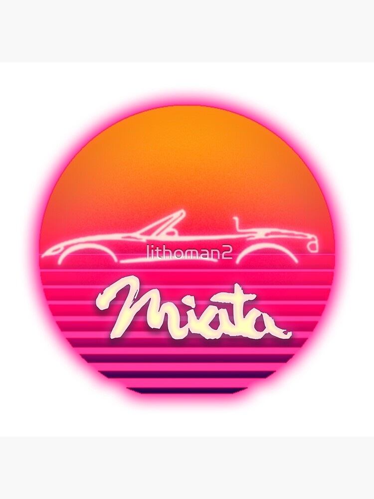 "Mazda Miata MX-5 Emblem" Poster by lithoman2 | Redbubble