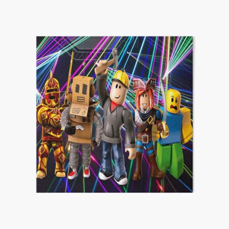 "Roblox Game" Art Board Print for Sale by modellare | Redbubble