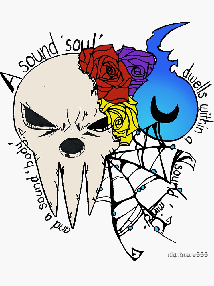 "soul eater" Sticker for Sale by nightmare666 | Redbubble