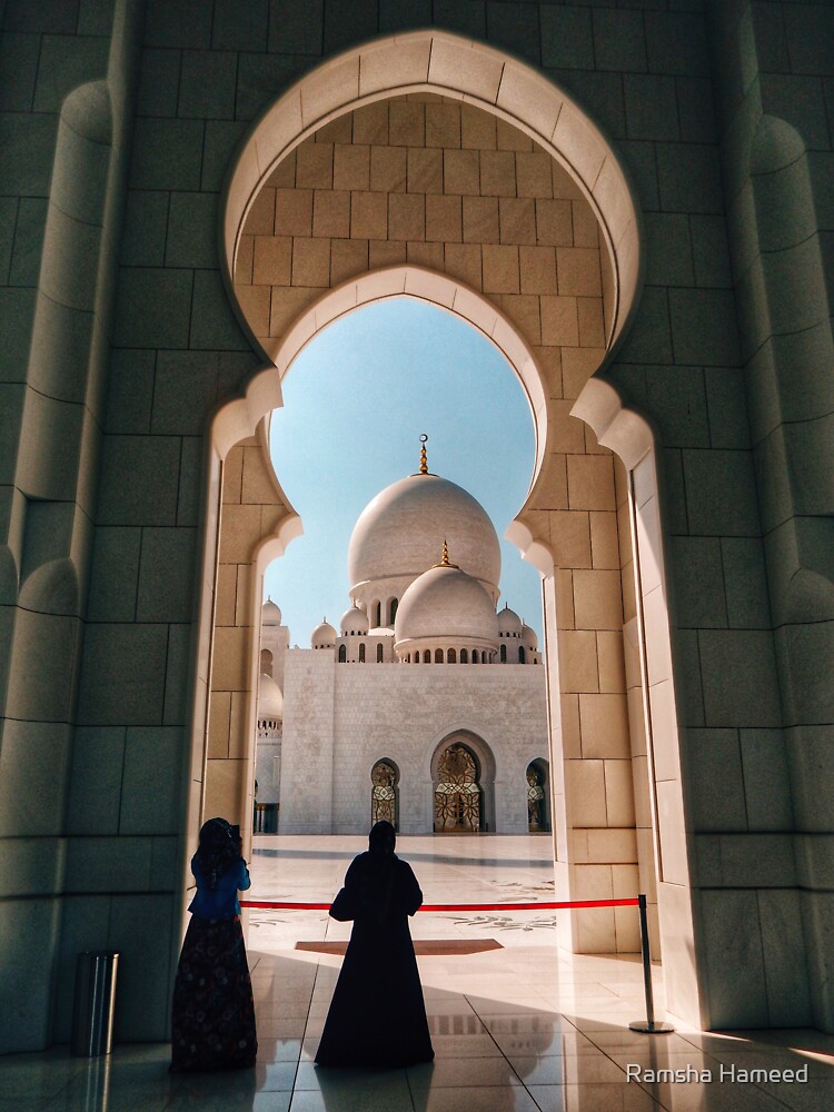 "Sheikh Zayed Grand Mosque. " Sticker by ramshahameed | Redbubble