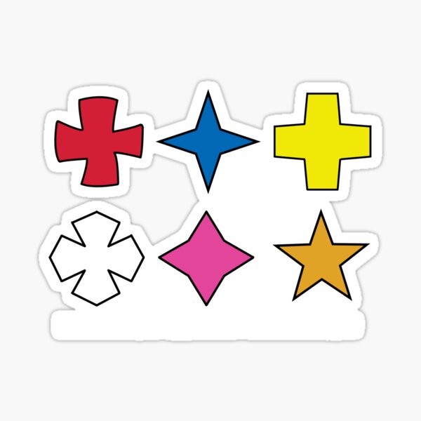 "Ninninger Helmet Shurikens" Sticker for Sale by dryedmangoez | Redbubble