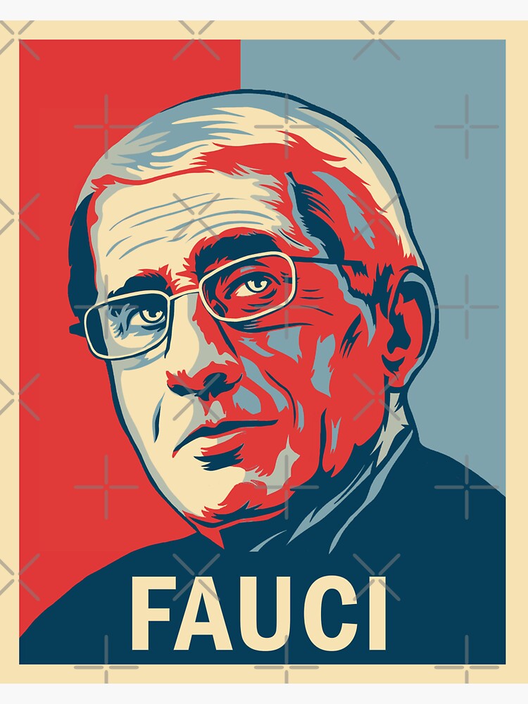 "Dr. Fauci " Sticker for Sale by ValentinaHramov | Redbubble