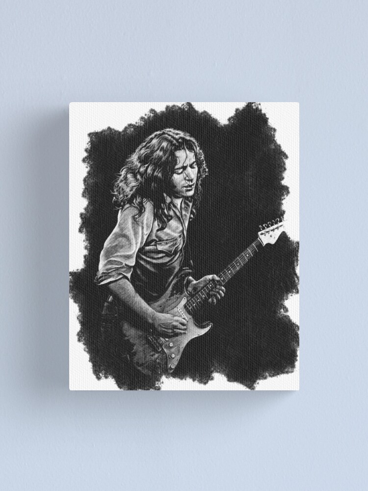 "Rory Gallagher drawing" Canvas Print for Sale by Petersnook | Redbubble