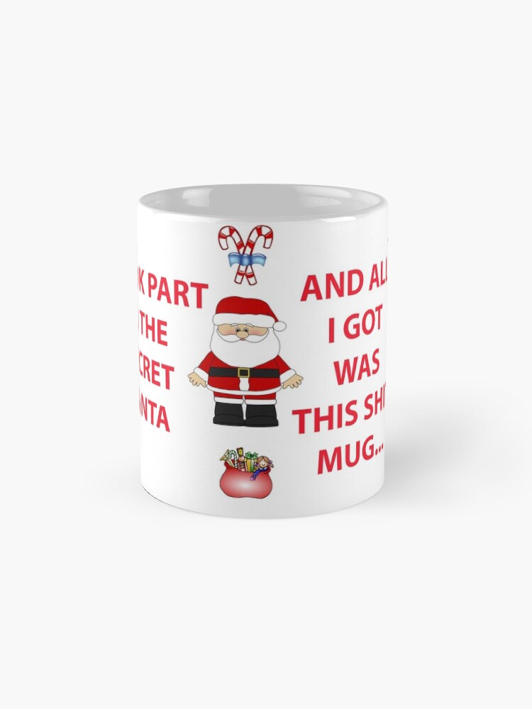 Secret Santa Gift Coffee Mugs sold by mila | SKU 464620 | Printerval UK