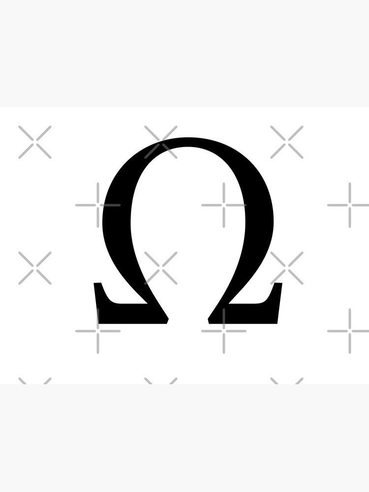 "Omega Greek Letter" Canvas Print by AdventureFinder | Redbubble