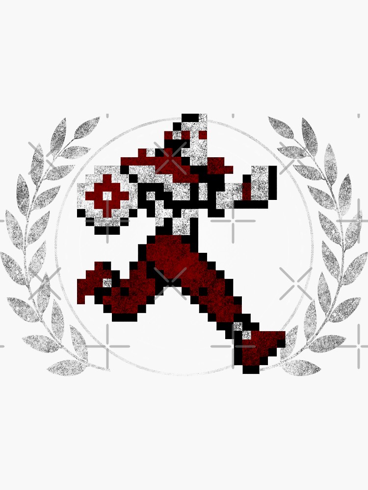 "Rygar - Sprite Badge" Sticker by garudoh | Redbubble