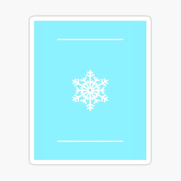 "Elsa Minimalist" Sticker by WhichCrafts | Redbubble