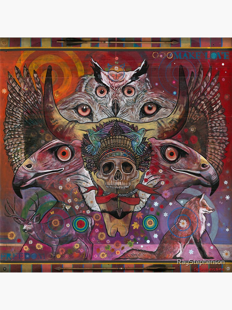 ""Totem"" Sticker for Sale by RayStephenson | Redbubble