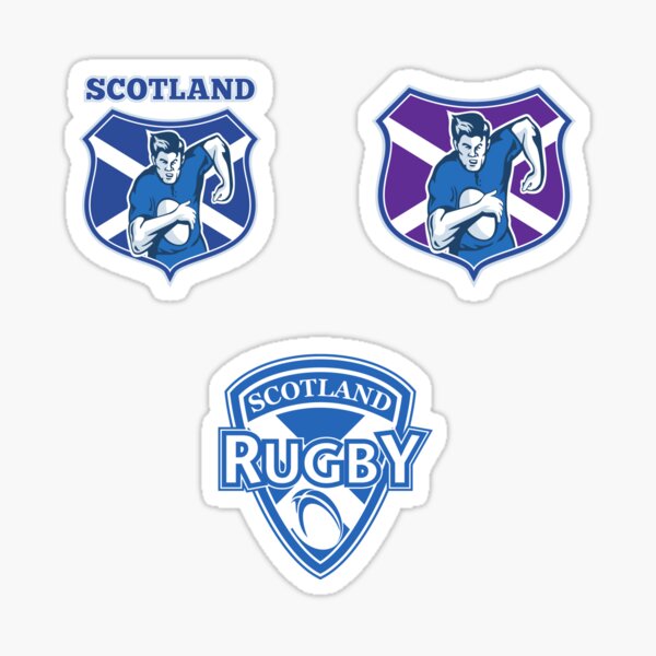 "scotland rugby sticker pack" Sticker for Sale by mahdi300 | Redbubble