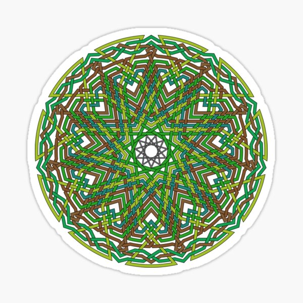 "Hendecagram eleven point of star" Sticker for Sale by arioscraft ...