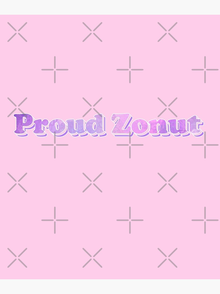 Póster «zoe laverne - Proud Zonut - frasco hidráulico holográfico» de ...