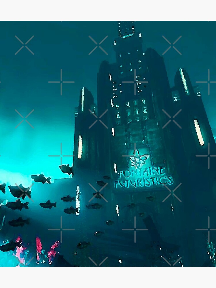 "BioShock Fontaine" Poster by DDC-design | Redbubble