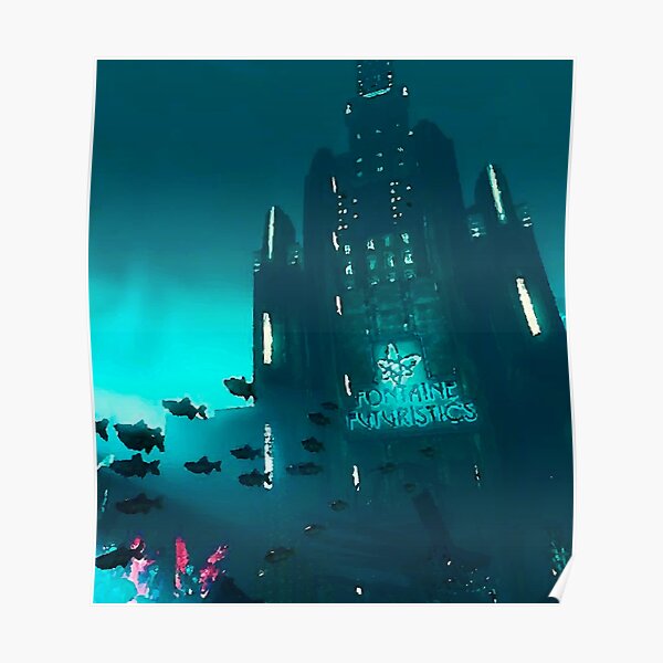 "BioShock Fontaine" Poster by DDC-design | Redbubble