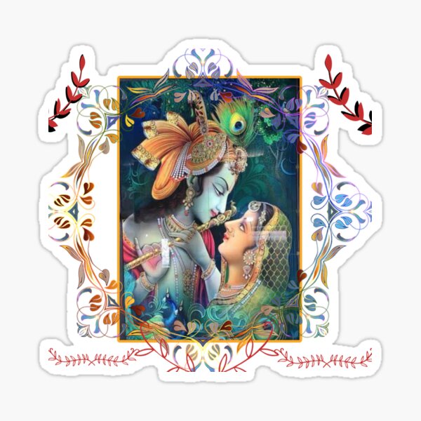 "Devotional slogan" Sticker by Neelu66 | Redbubble