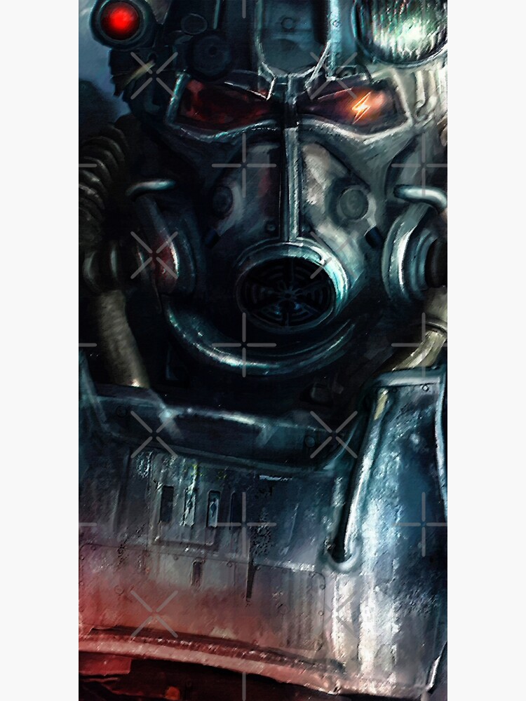"Fallout armor" Sticker by DDC-design | Redbubble