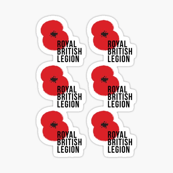 Royal British Legion Stickers | Redbubble