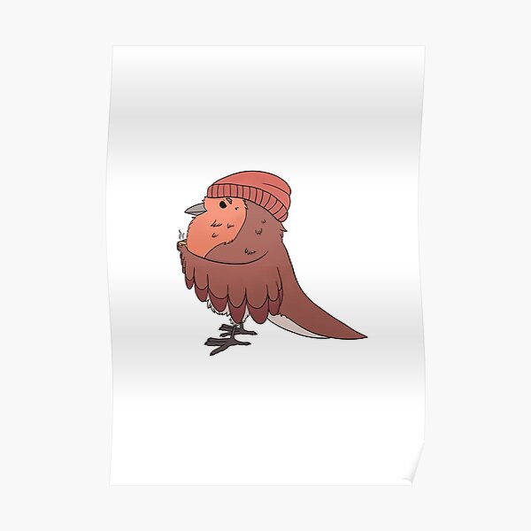 "cold robin" Poster for Sale by mintmagpies | Redbubble