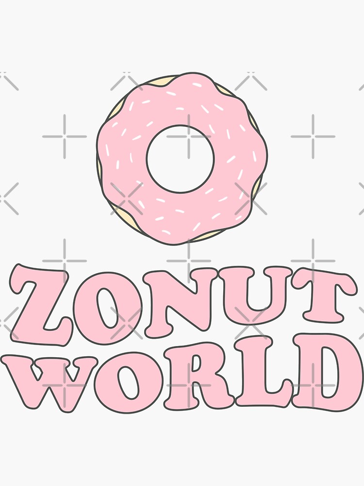 "Zoe laverne - Zonut World" Sticker for Sale by nananinanana | Redbubble