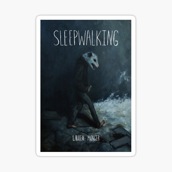 "Sleepwalking" Sticker for Sale by sFatalitys | Redbubble