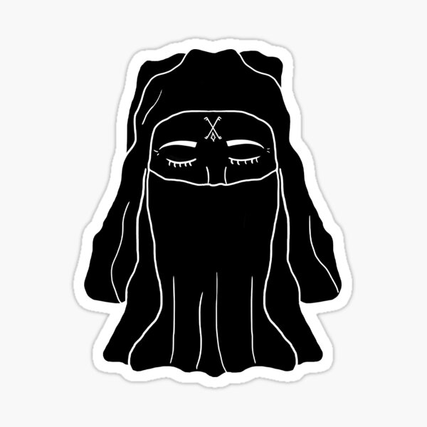 "MUSLIM WOMEN WEARIN NIQAB " Sticker for Sale by abdou- | Redbubble