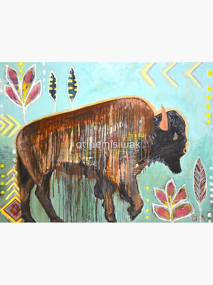 "Paskwa Mostos" Greeting Card for Sale by otipemisiwak | Redbubble