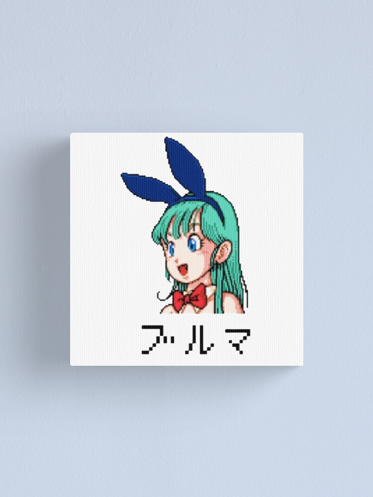 "Pixel Art Bulma Bunny Girl" Canvas Print by NeeZukoArt | Redbubble
