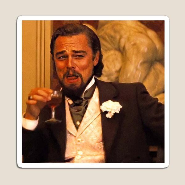 Leonardo Dicaprio Laughing Meme Magnets | Redbubble