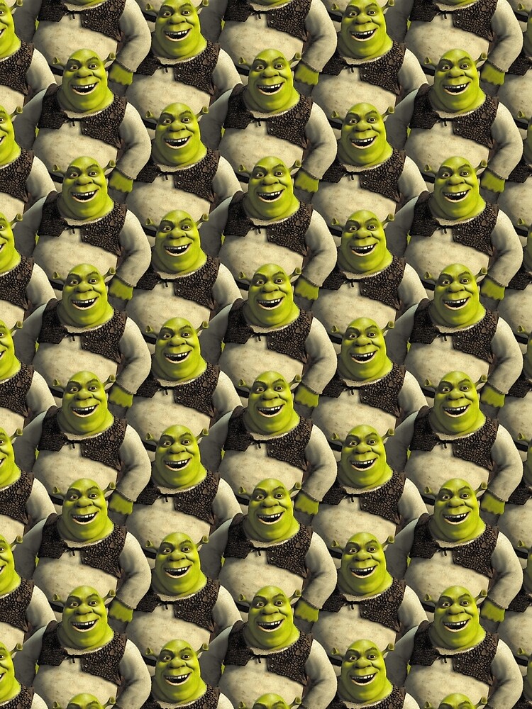 "Shrek Pattern" Drawstring Bag for Sale by llier4 | Redbubble