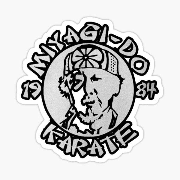 "Miyagi Do Karate" Sticker by HichemAL | Redbubble
