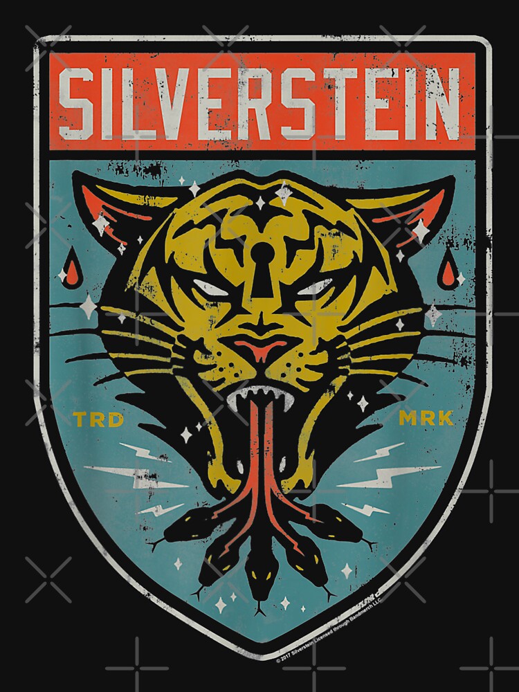 "Silverstein Tiger " T-shirt for Sale by AndreiBarker | Redbubble ...