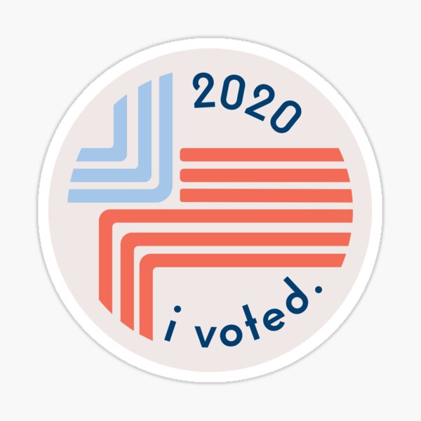 I Voted Stickers | Redbubble