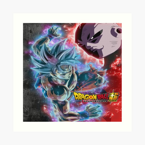"Dragon Ball Super Goku ultra instinct final form" Art Print for Sale ...