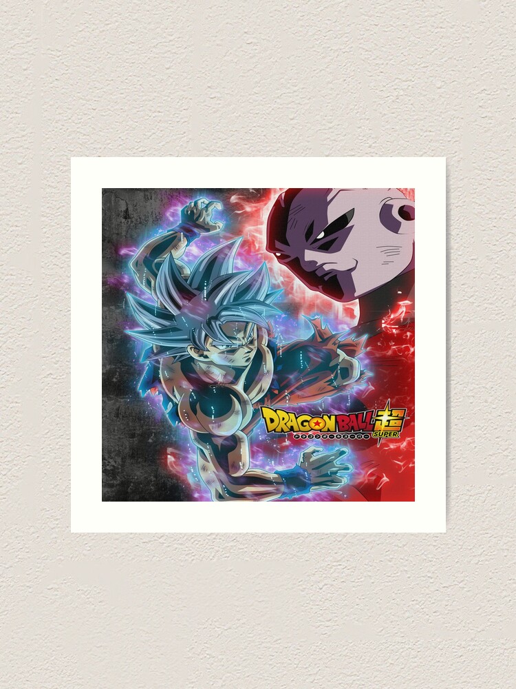 "Dragon Ball Super Goku ultra instinct final form" Art Print for Sale ...