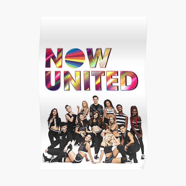 " Now United Colors Uniters Edit Photo" Poster by xarteiro | Redbubble