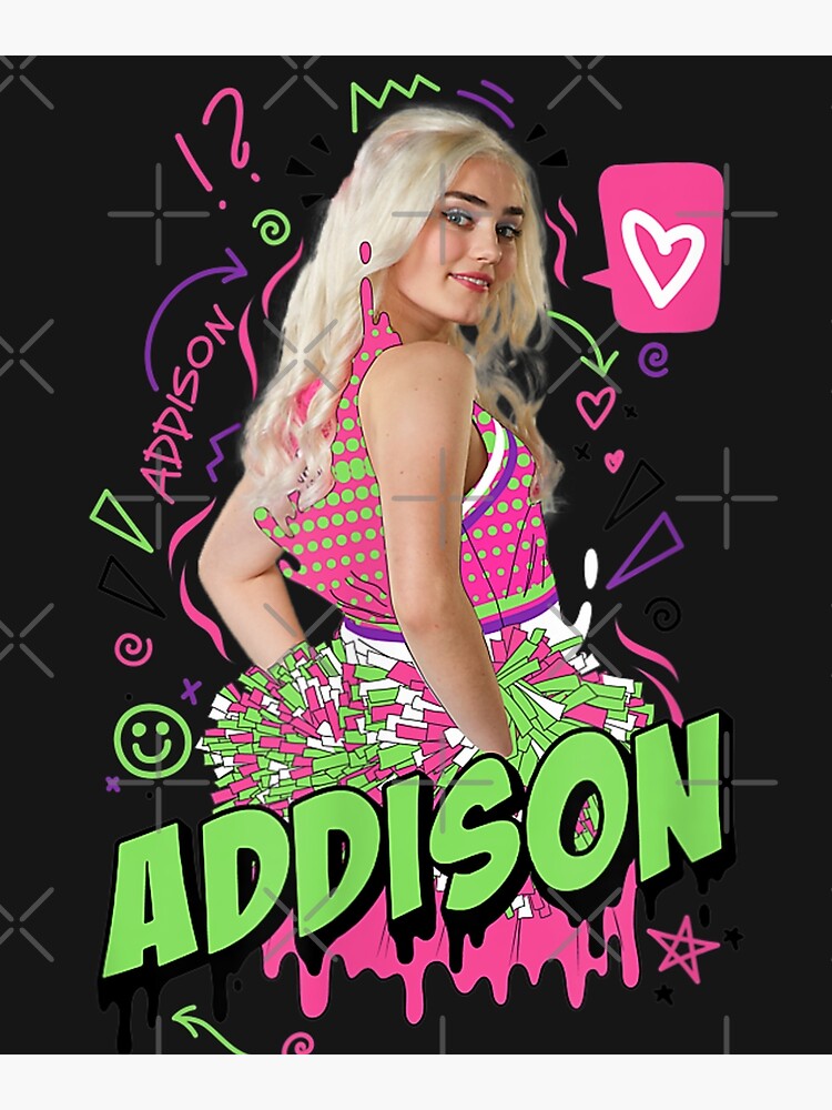 Zombies 2 Addison Cheer Premium Matte Vertical Poster