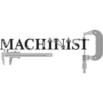 "Machinist" Sticker for Sale by 4AllTimes | Redbubble