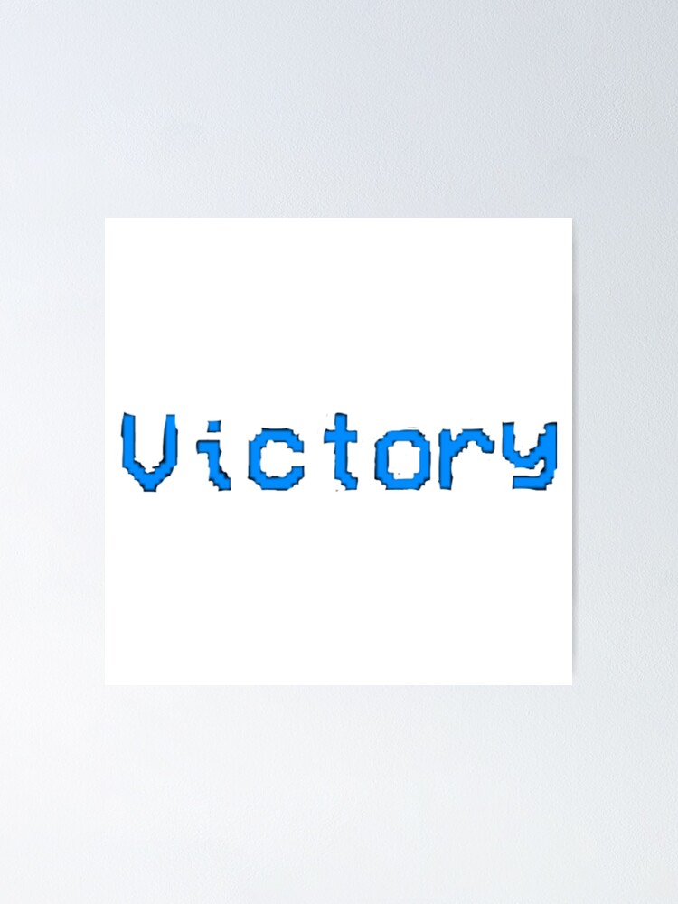"Among us Victory" Poster for Sale by lara-bacchus | Redbubble