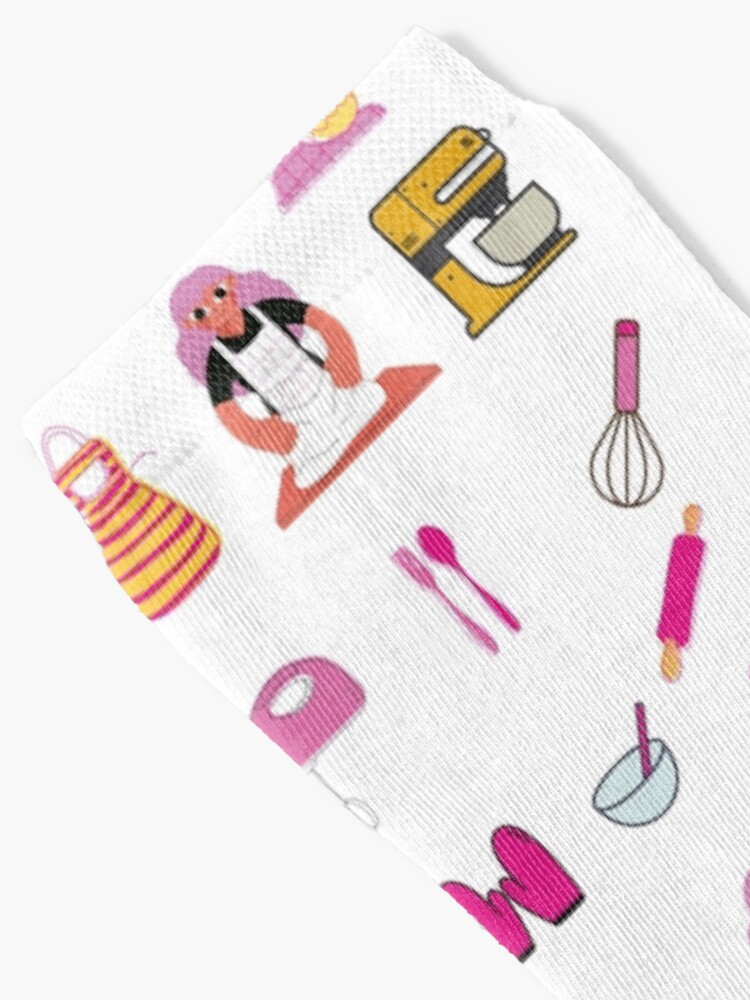 "Great British Bake Off baking tools" Socks for Sale by smartness-shop ...