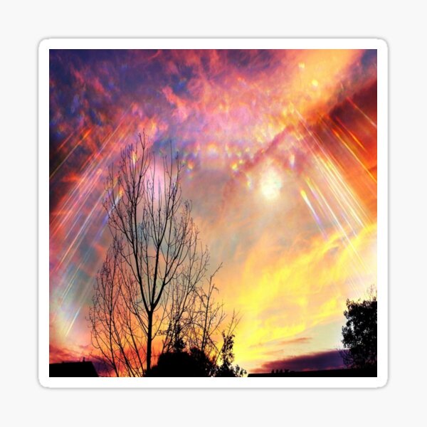 "Aurora Astralis" Sticker by HowRomantic | Redbubble