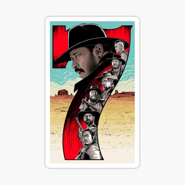 "WESTERN 7 COLLECTION" Sticker by boutiquefrance | Redbubble