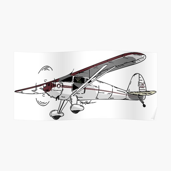 "Luscombe NC45631" Poster by Statepallets | Redbubble