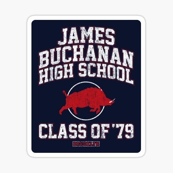 "James Buchanan High Class of 79" Sticker by huckblade | Redbubble