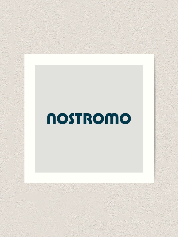 "Nostromo Starship Logo" Art Print by Creaturegifts | Redbubble