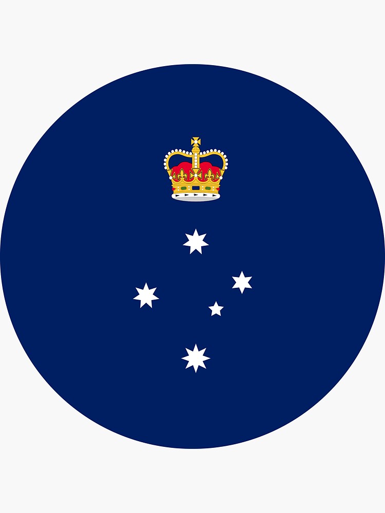 "Victoria" Sticker for Sale by emblemdesign | Redbubble