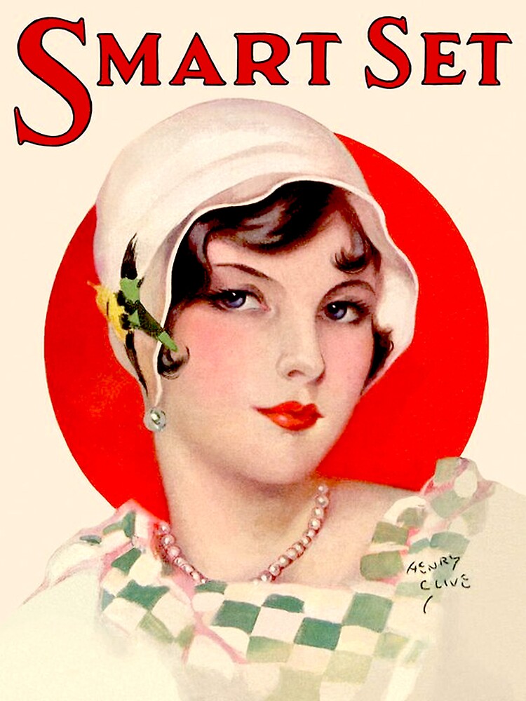 "SMART SET : Vintage 1928 Magazine Advertising Print" Sticker for Sale ...
