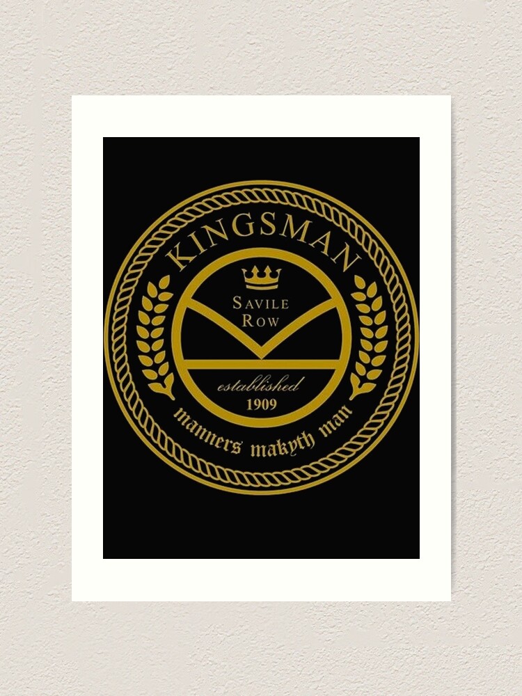 "The Kingsman Logo " Art Print for Sale by Jamie6902 | Redbubble