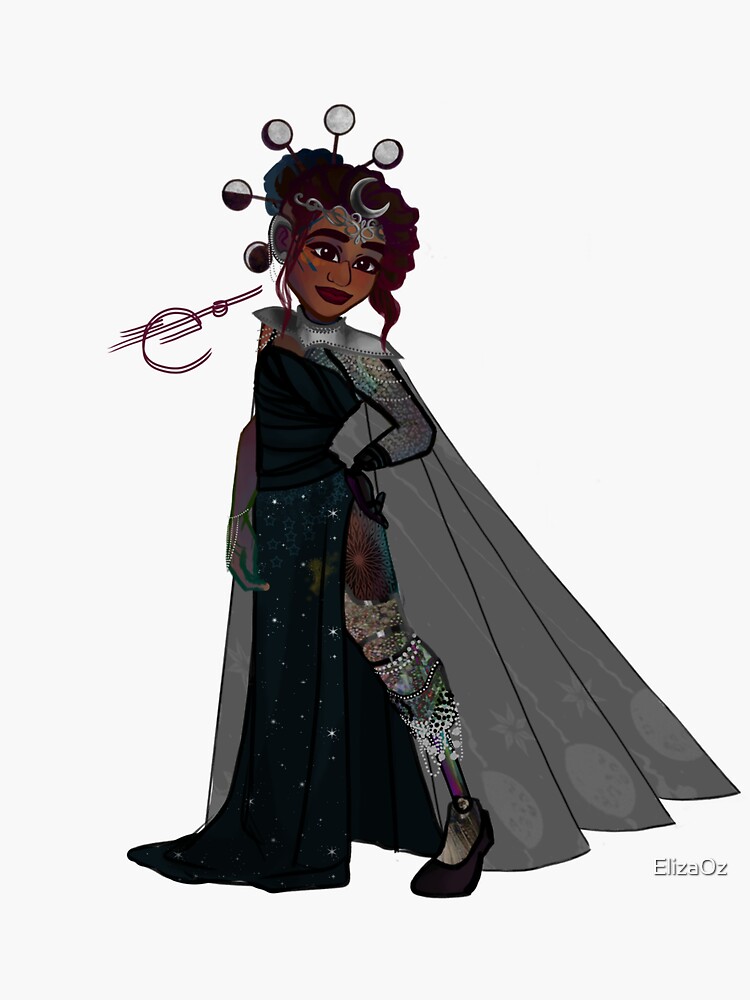 "Lihn Cinder, Queen of Luna" Sticker for Sale by ElizaOz | Redbubble